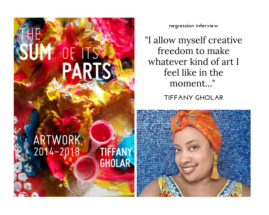 “I allow myself creative freedom to make whatever kind of art I feel ...